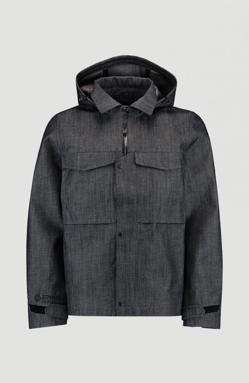 GORE-TEX Denim Kickstart Snow Jacket | Ink Blue -A – O'Neill UK