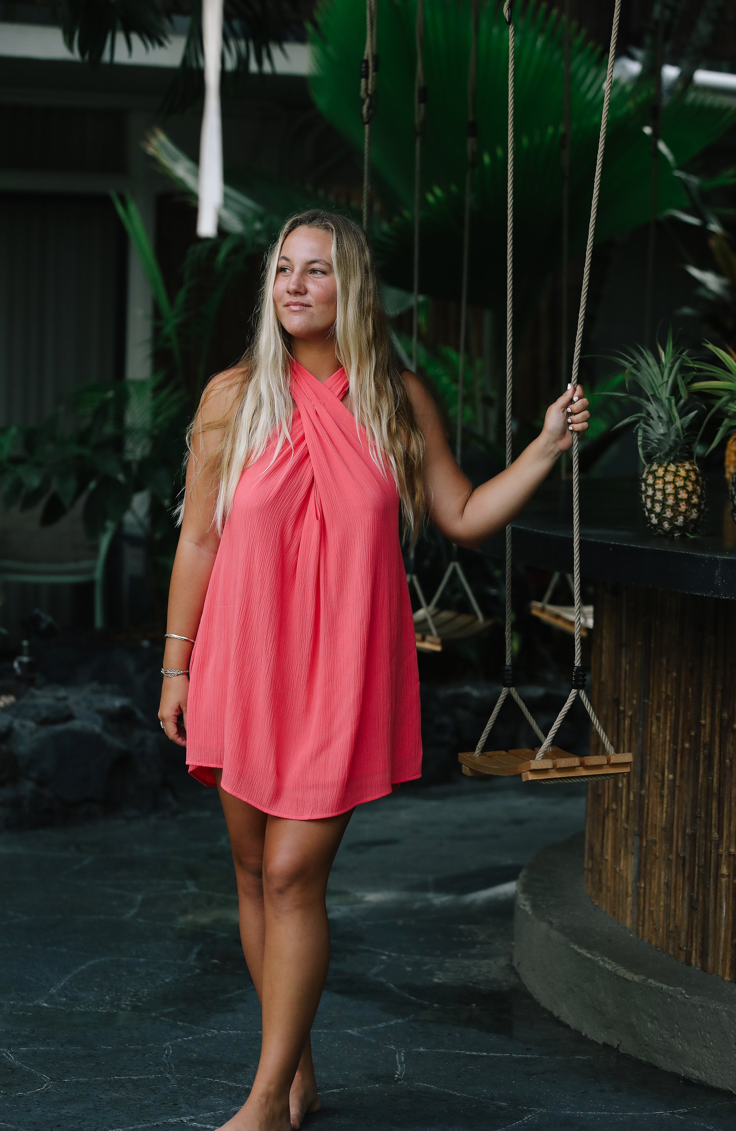 Naima Women Of The Wave Dress | Rose Parade – O'Neill UK