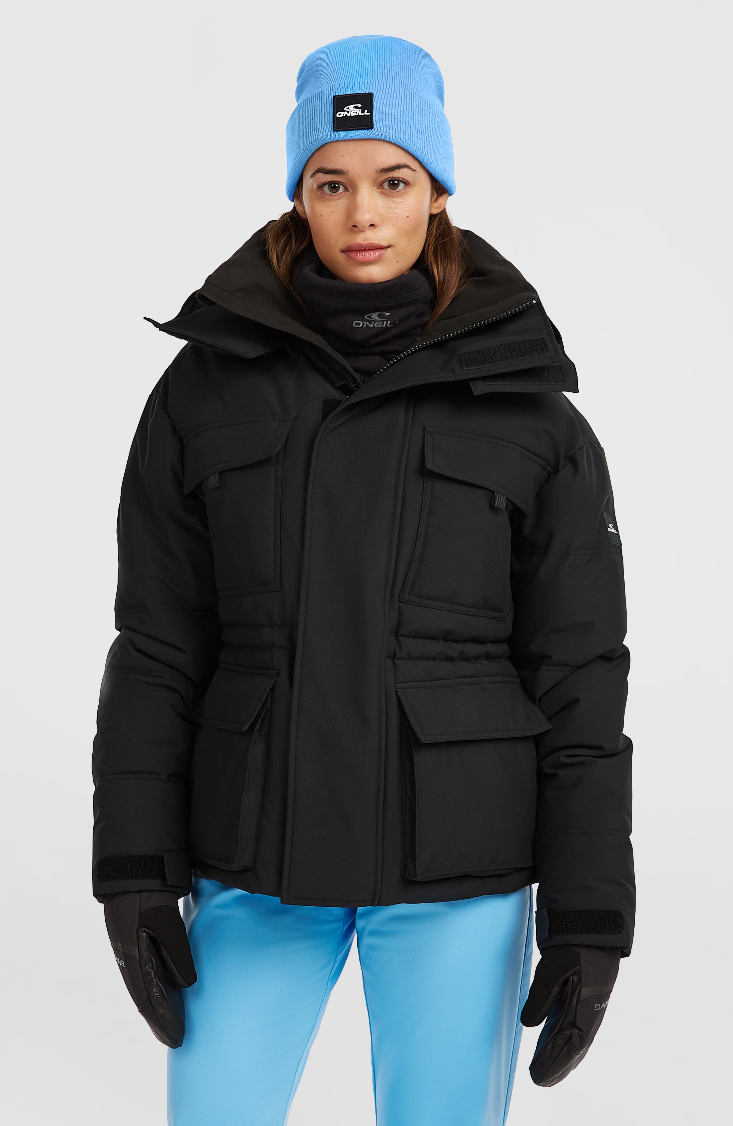 FWC'Cruz Hybrid Snow Jacket | Black Out – O'Neill UK