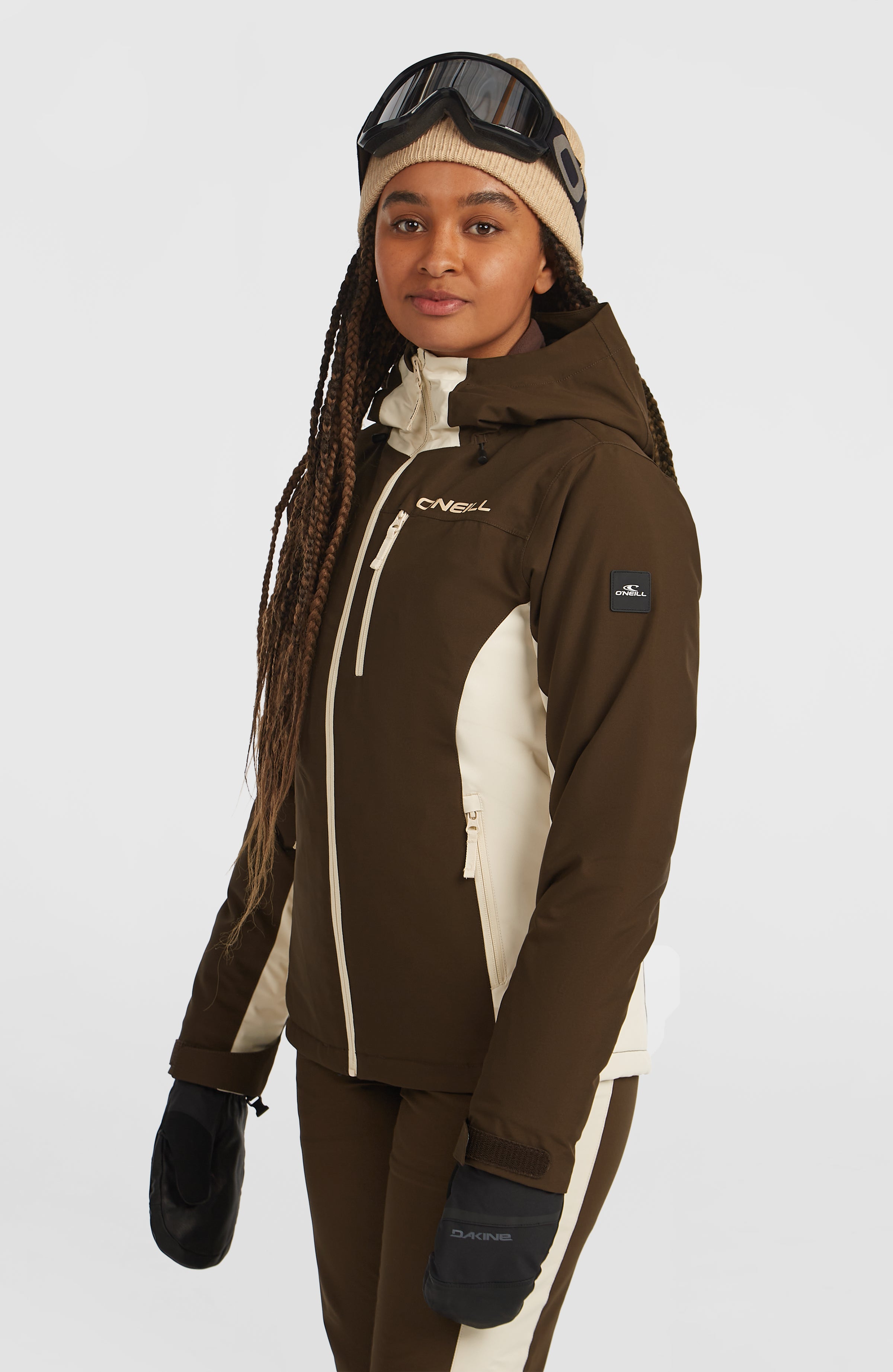FWC'Cruz Duo Snow Jacket | Coffee Bean Colour Block – O'Neill UK