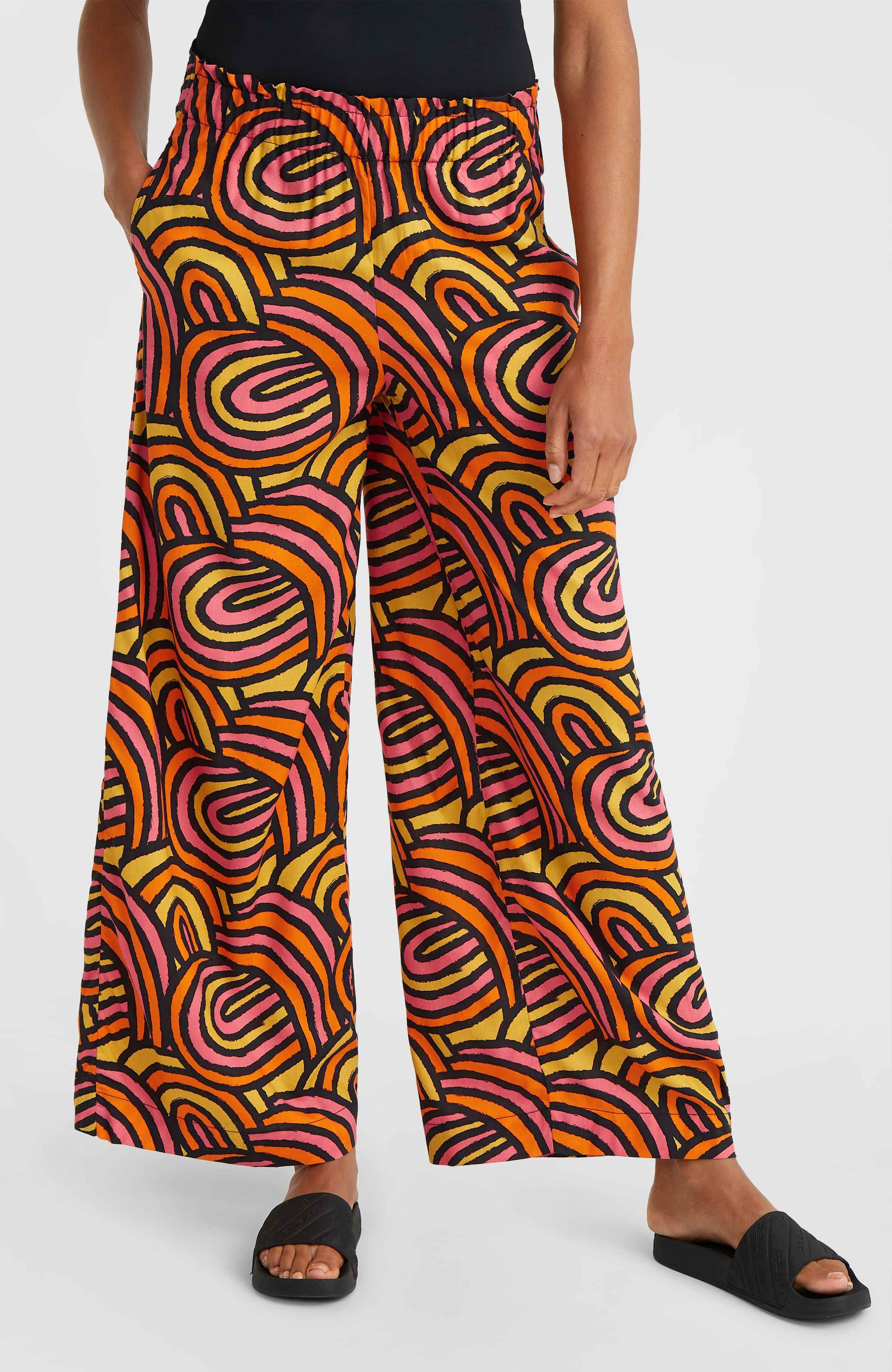 Malia Beach Pants | Orange Rainbow Stripe – O'Neill UK