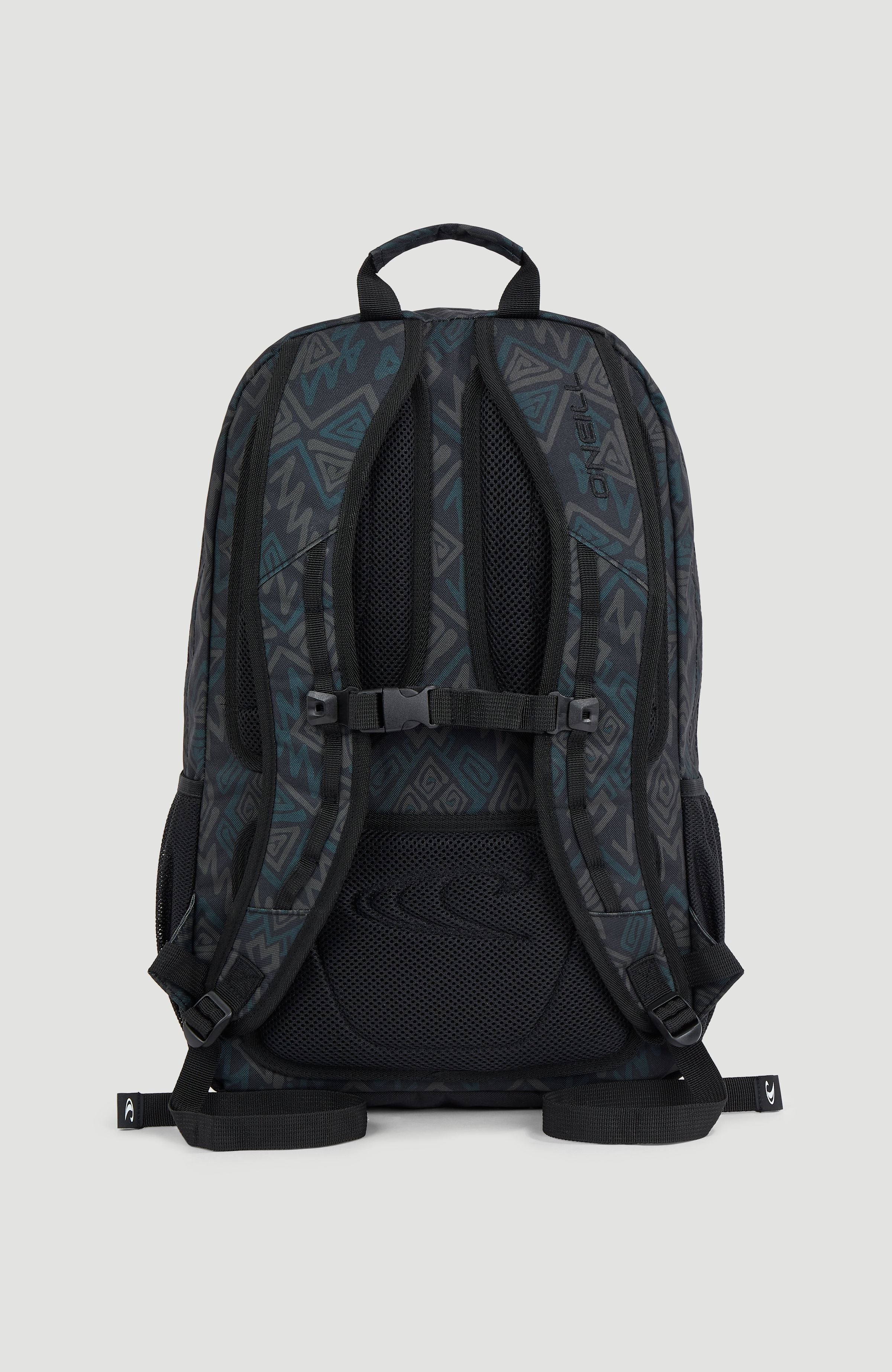 Boarder Backpack | Black Retro Ikat – O'Neill UK