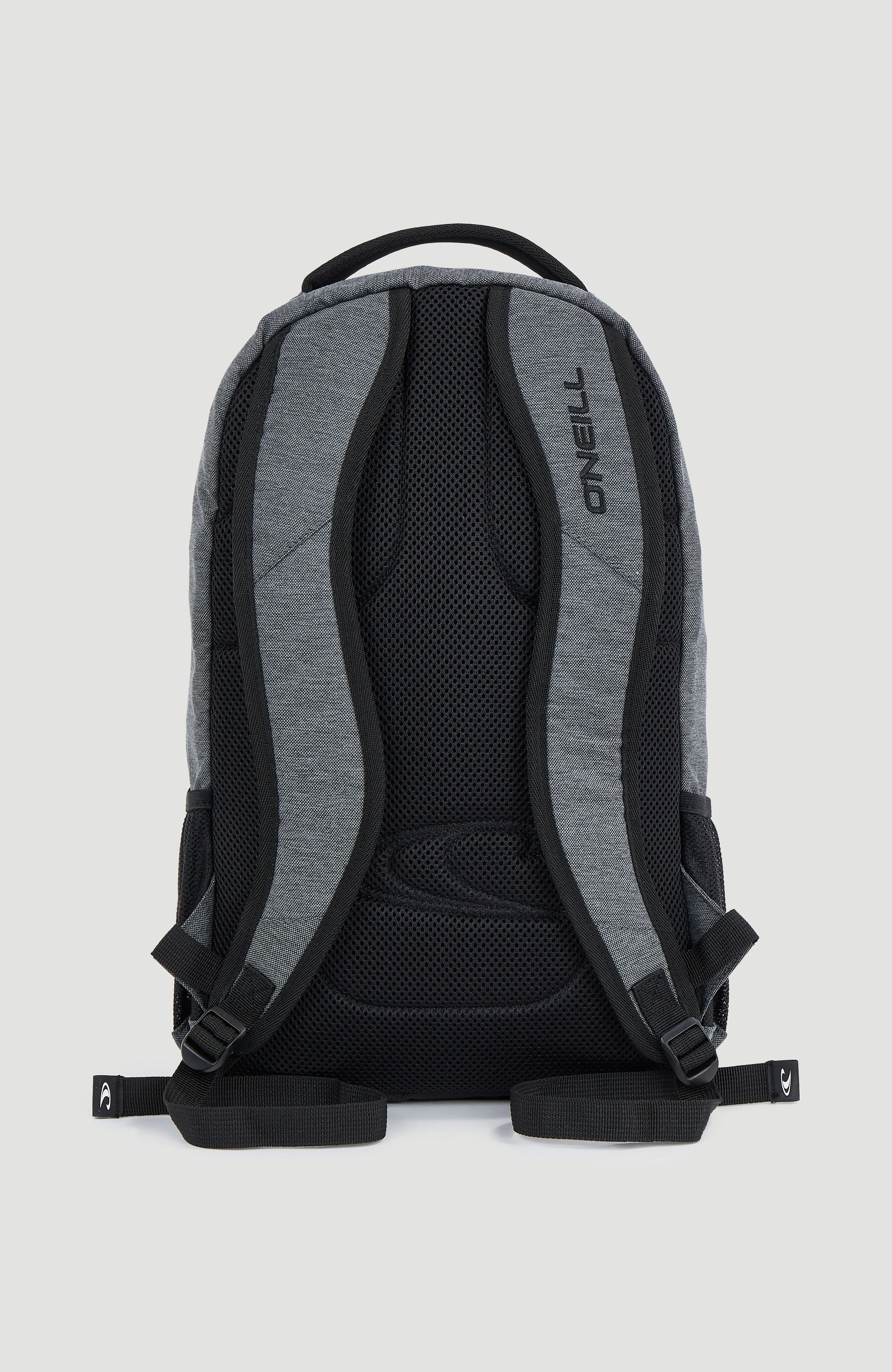Boarder Small Backpack | Dark Grey Melee – O'Neill UK