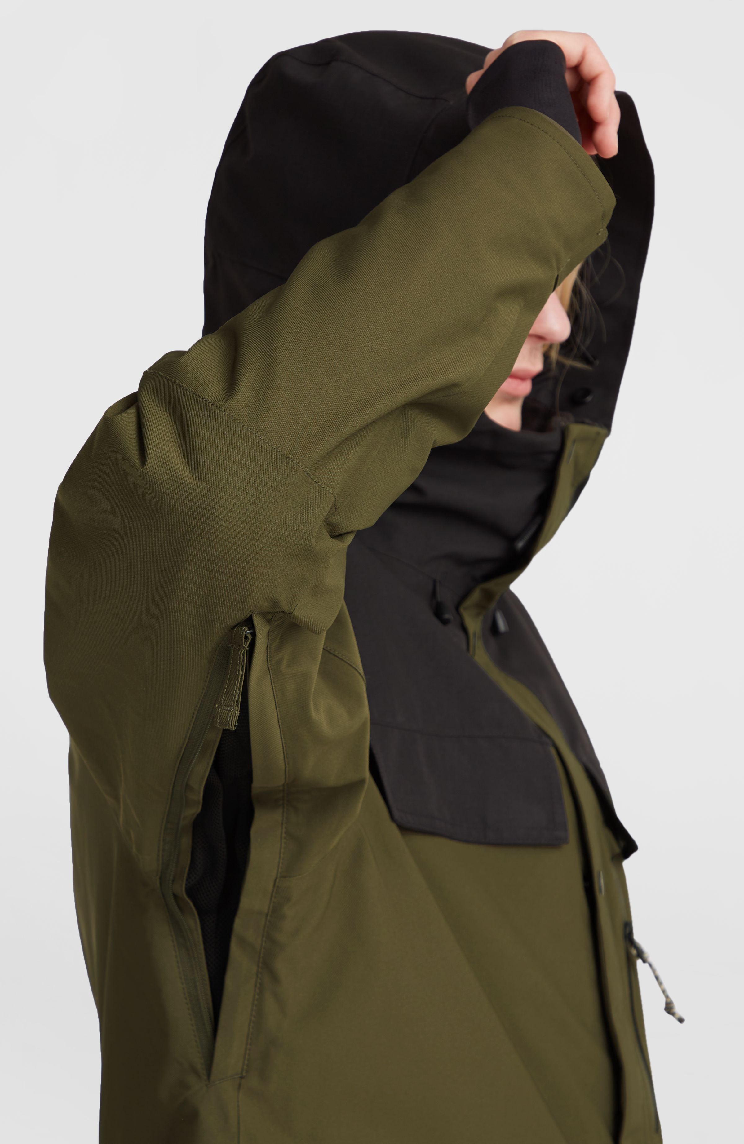 Utility Pro Hybrid Snow Jacket | Forest Night Colour Block – O'Neill UK