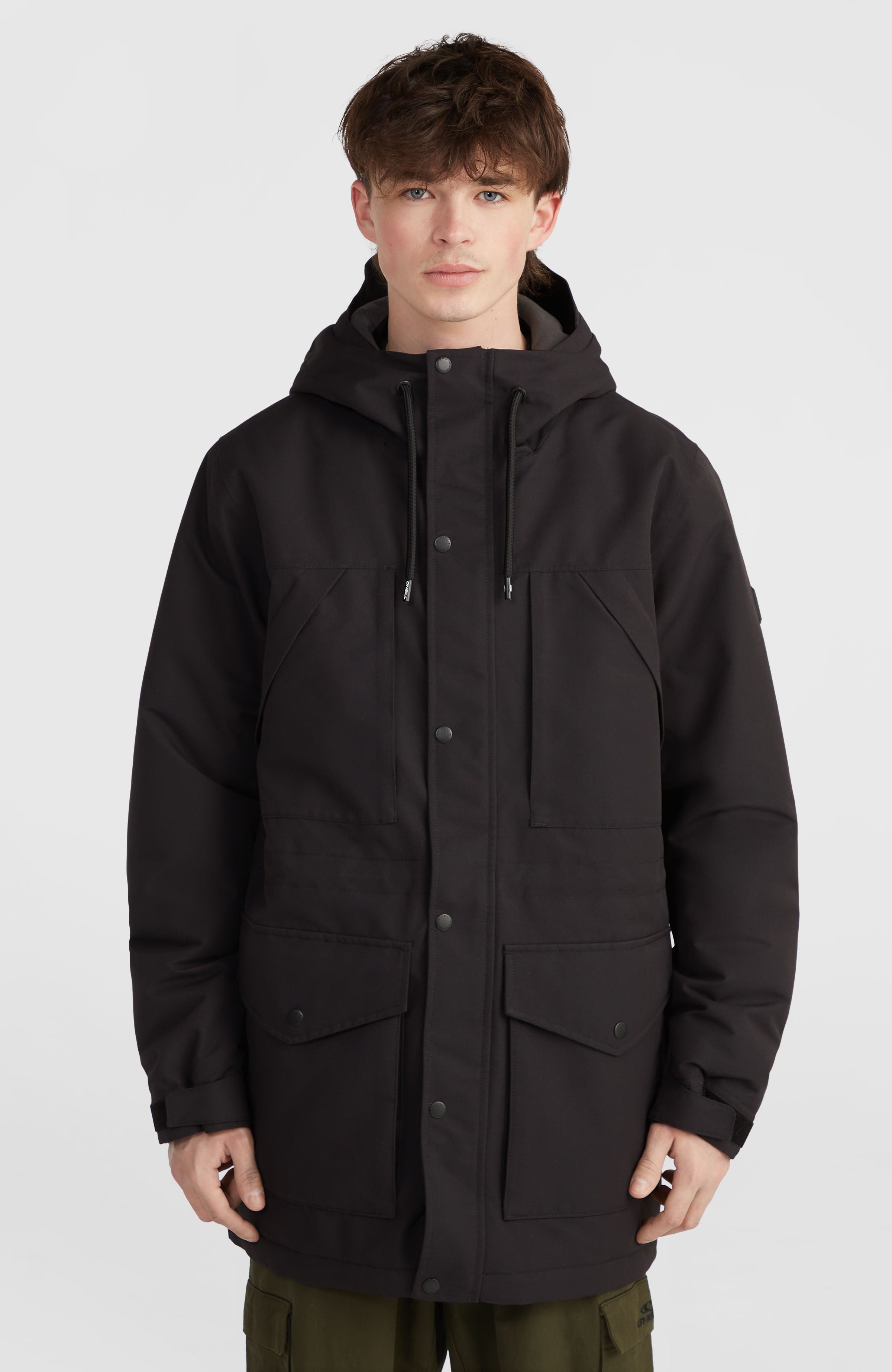 Journey Parka 10K/10K Jacket | Black Out – O'Neill UK