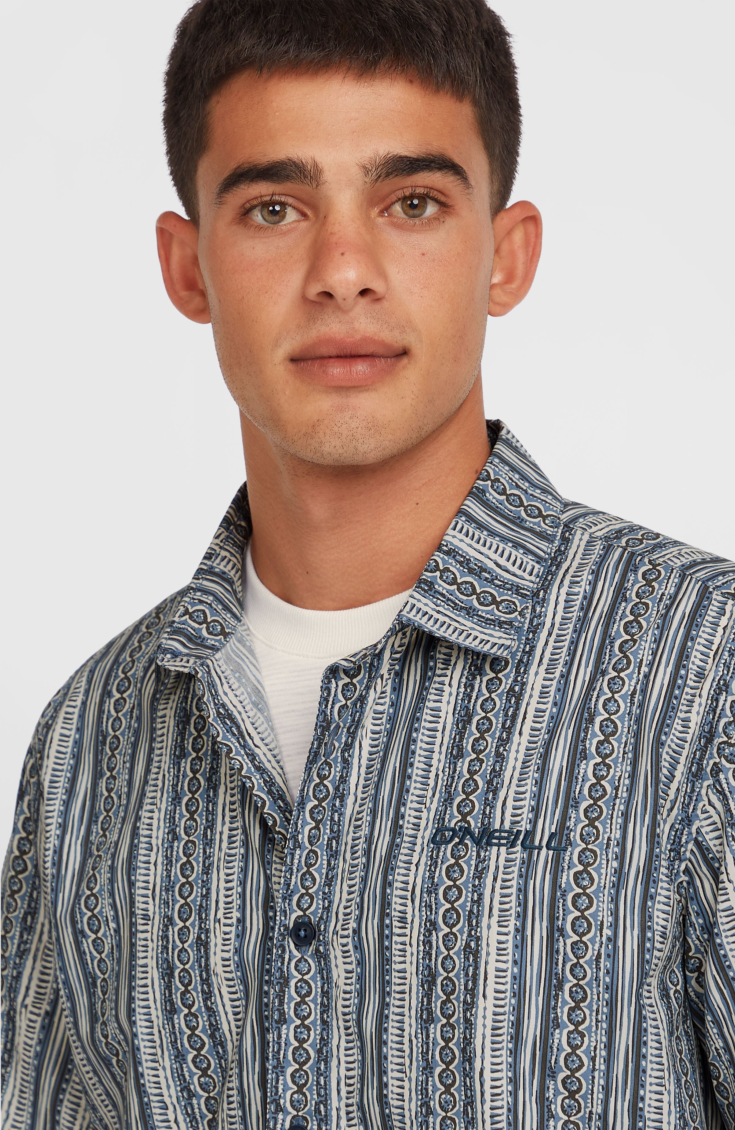 Print Shirt | Blue Pressed Lines – O'Neill UK