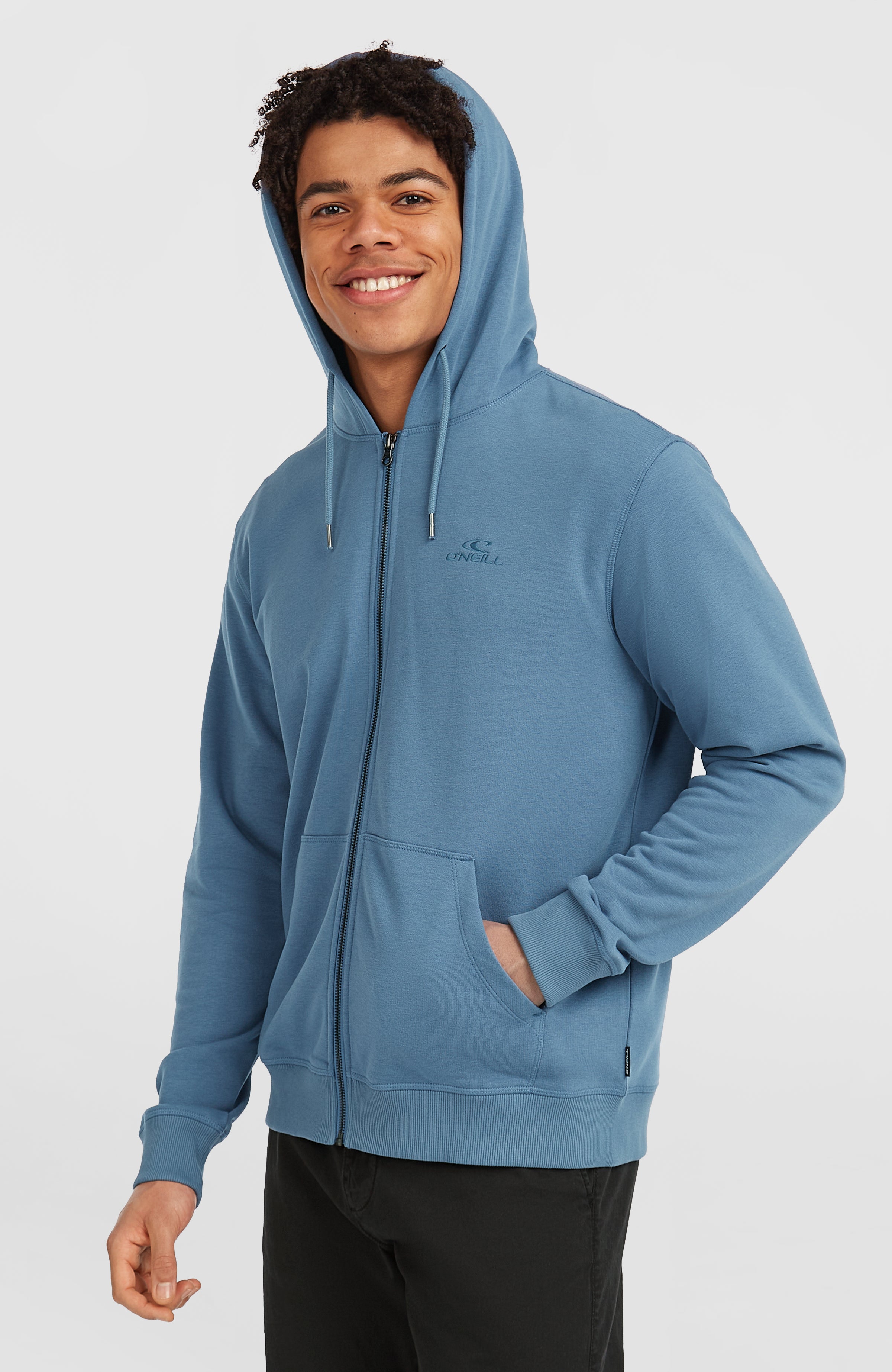 Small Logo Full-Zip Hoodie | Mozart Blue – O'Neill UK