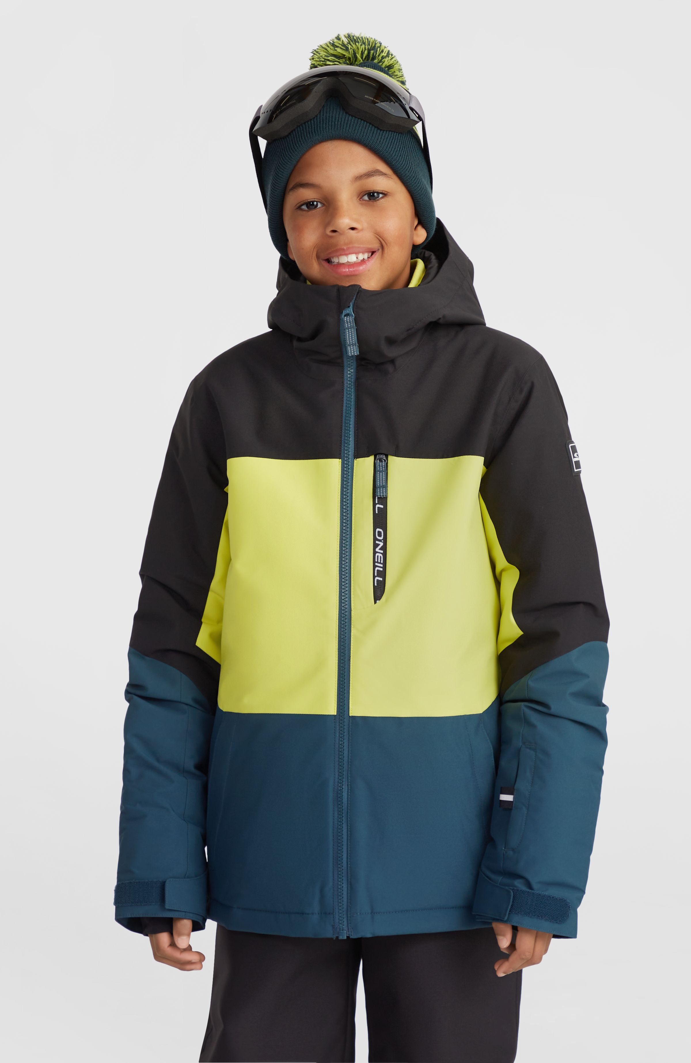 Carbonite Snow Jacket | Black Out Colour Block – O'Neill UK
