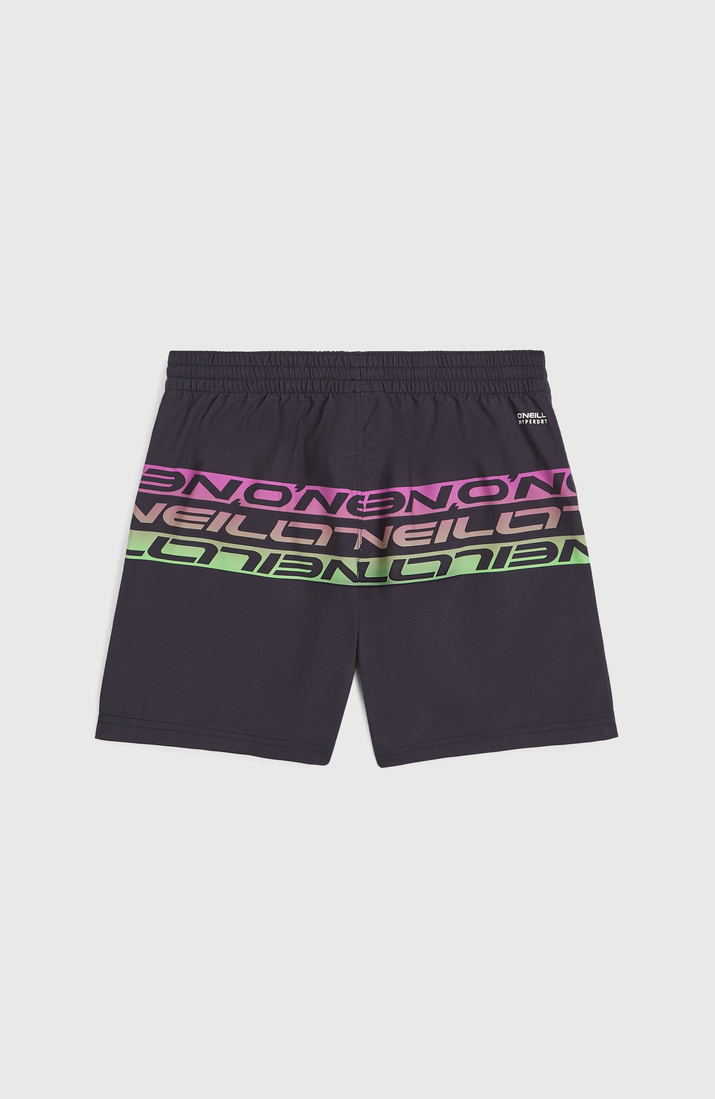 Cali Stripe 14'' Swim Shorts | Black Upside Down – O'Neill UK
